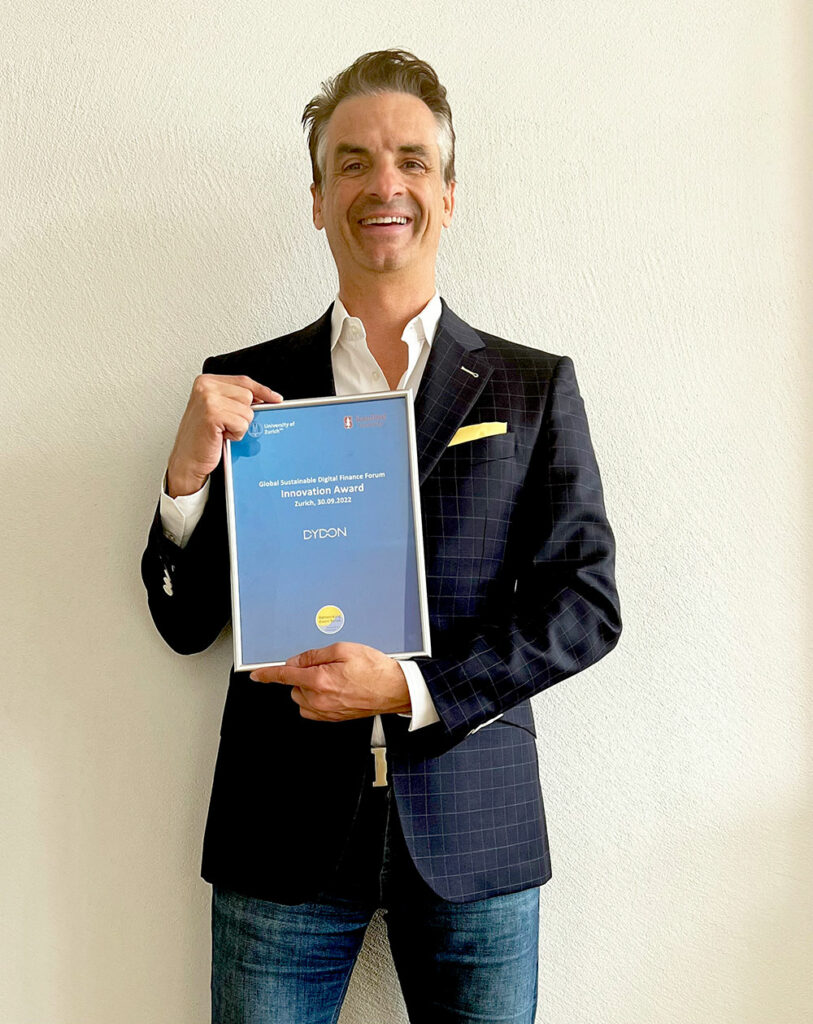 Dydon AI wins Innovation Award at Global Sustainable Digital Finance Forum