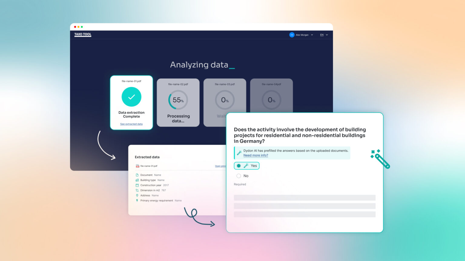 Simplify ESG and EU Taxonomy reporting with AI | Dydon AI